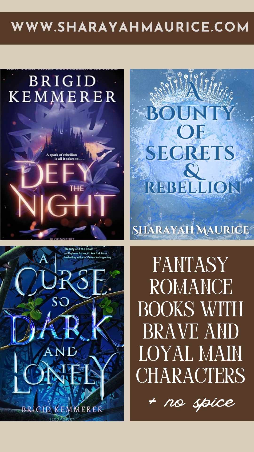 Books With Characters Worthy of Gryffindor - The Sharayah Maurice