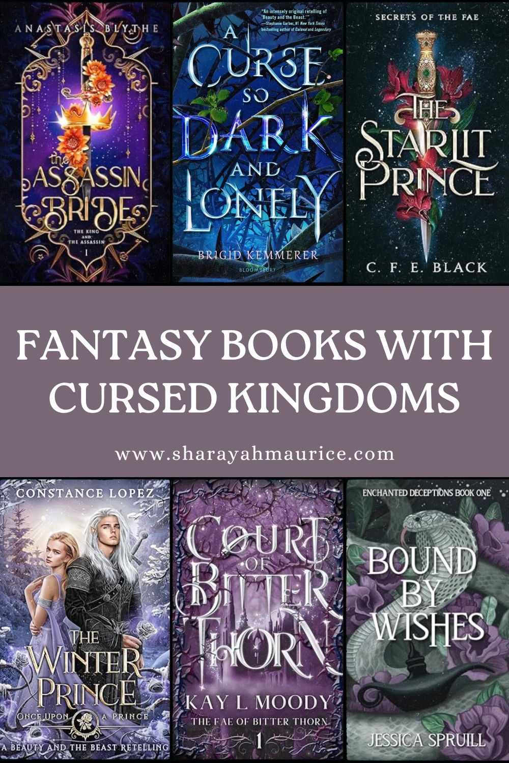 Fantasy Romance Books With Cursed Kingdoms and No Spice