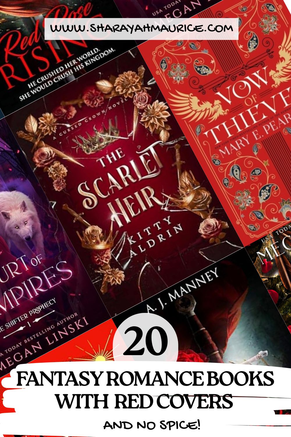 Books With Red Covers: Fantasy & YA Reads to Add to Your TBR - The ...